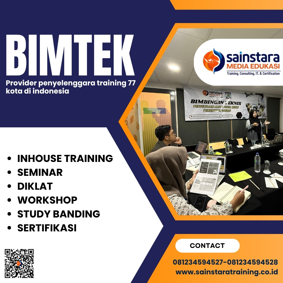 Bimtek Penyusunan RBA BLUD Puskesmas TA 2026 - Sainstara Bimtek & Training